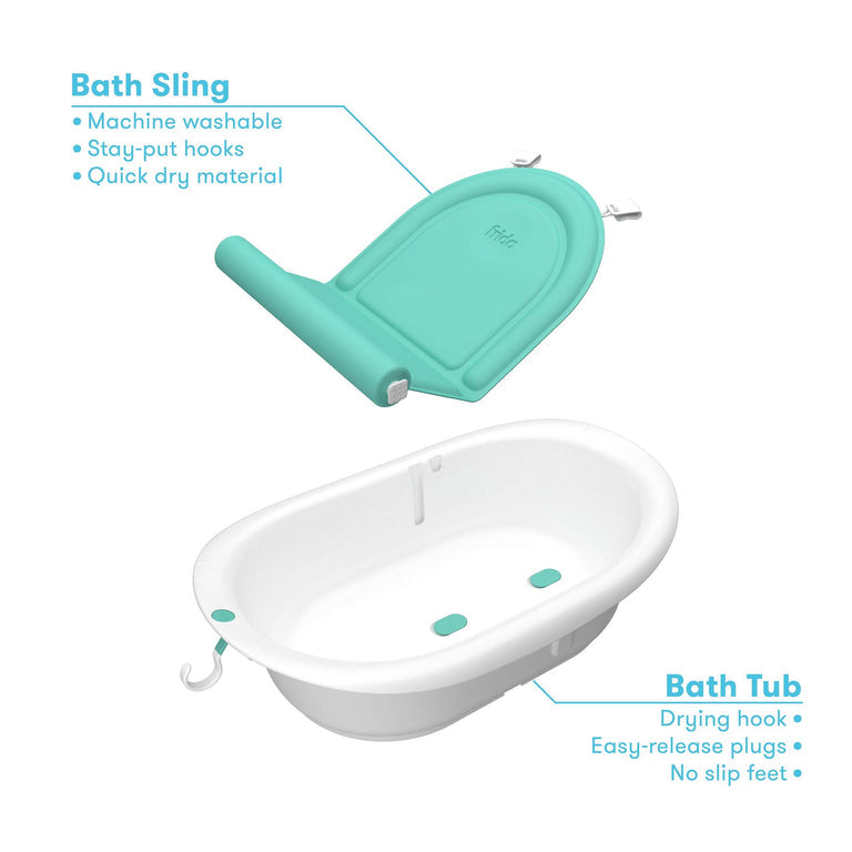 4-in-1 Grow-with-Me Bath Tub – Bio Kids Qatar